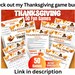 Thanksgiving 5 Second Game, Thanksgiving Activity for Kids and Adults ...