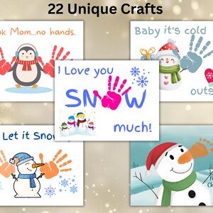 Christmas Handprint Art Bundle, Christmas Activity, Handprint Craft ...