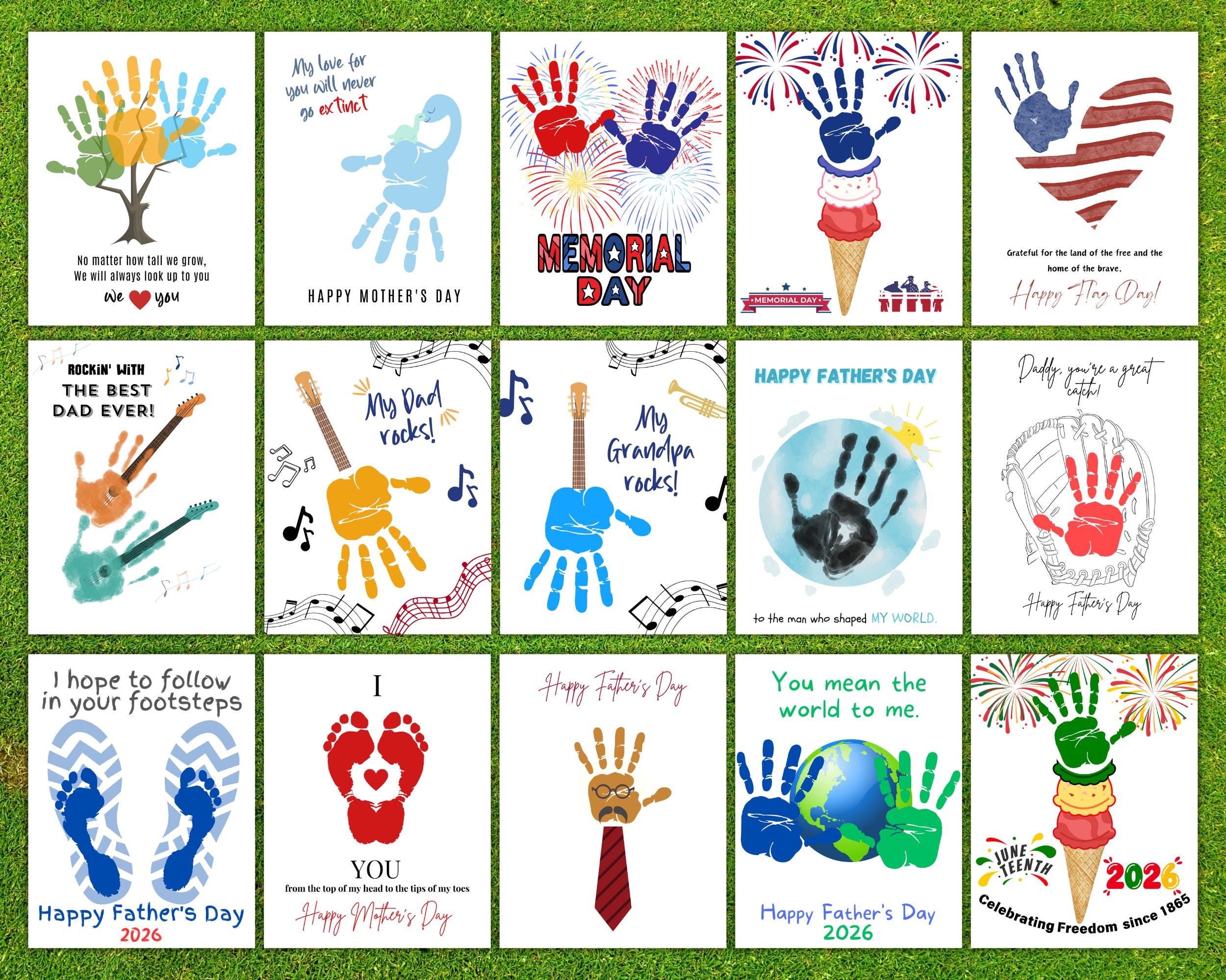 Spring Handprint Craft for Kids, Spring Handprint Art, Toddler Finger ...