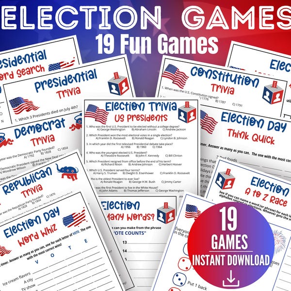 President Election - Etsy