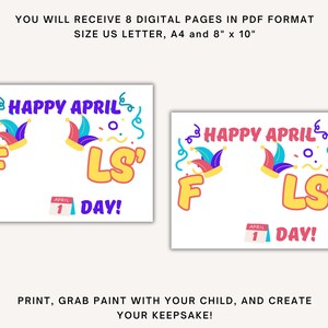 April Fools’ Handprint Craft, April Fools’ Day Craft for Toddlers ...