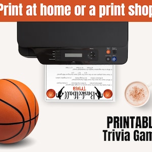 Basketball Trivia Game, Sports Team Trivia, Fall and Winter Sports ...