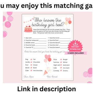 Name That Cake Trivia Game,birthday Girl Games,guess the Cake Office ...