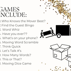 Going Away Party Games - Farewell Party Bundle, Moving Party Printable ...