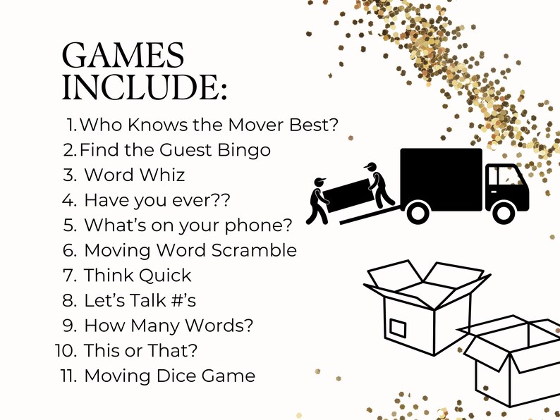 Going Away Party Games - Farewell Party Bundle, Moving Party Printable ...