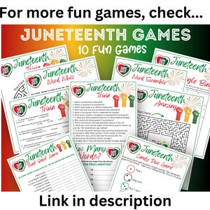 Juneteenth Trivia Game, Juneteenth Game, Classroom Activities ...
