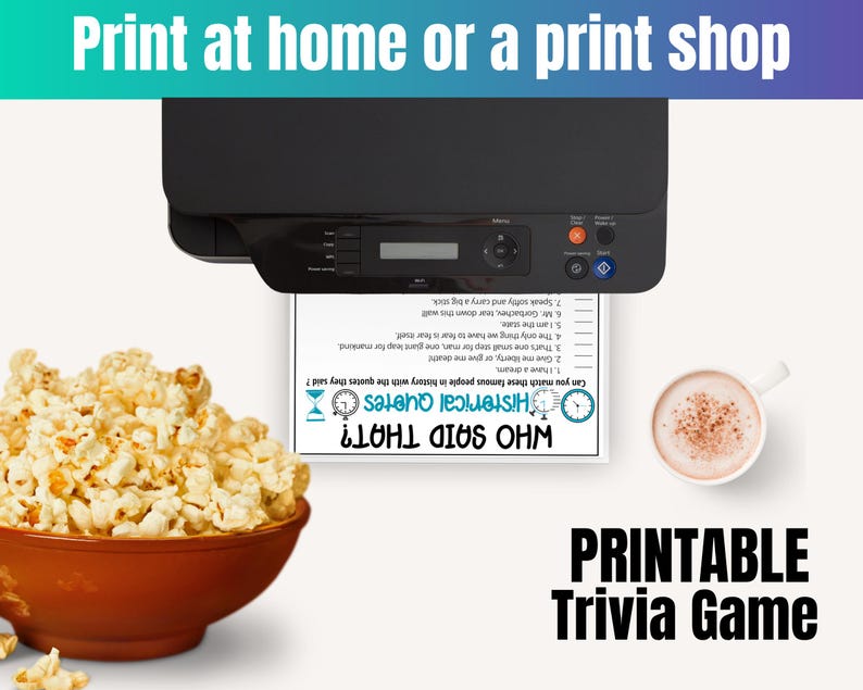 Famous History Quotes Trivia Game,historical Quotes Quiz,pop Culture ...