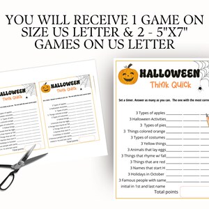 Halloween Games, Halloween Party Game Bundle, Classroom Halloween ...