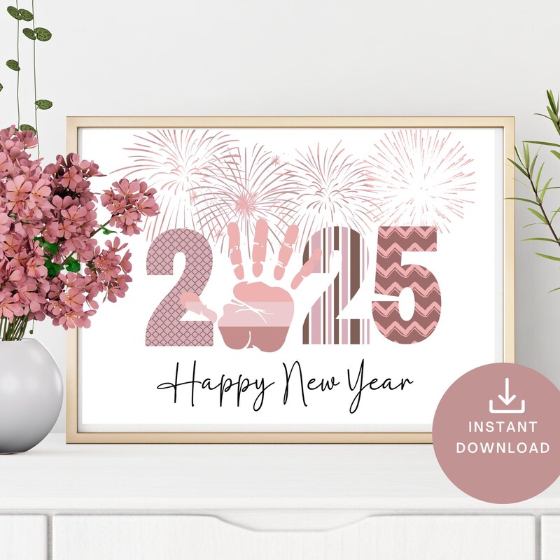 New Year Preschool Craft - Etsy