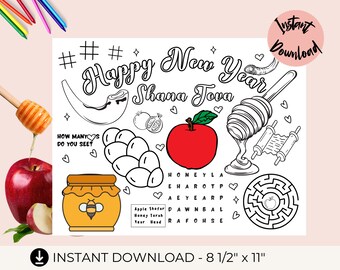 Rosh Hashanah Revelry: Printable Party Games Pack - Etsy