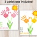Spring Handprint Craft for Kids, You Are My Sunshine Craft, Summer ...