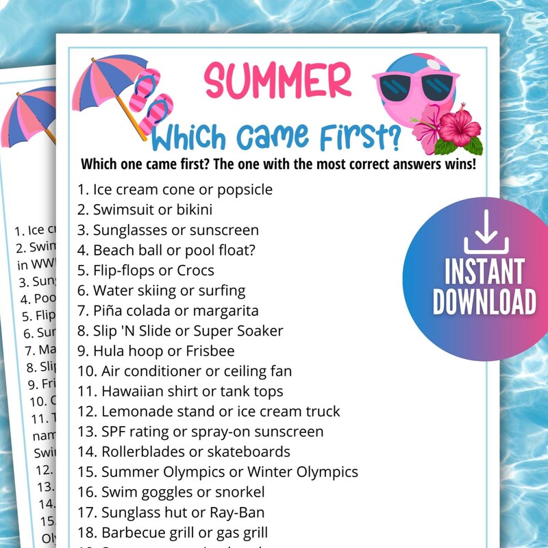 Summer Party - Etsy