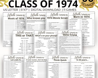 50th Class Reunion - Etsy