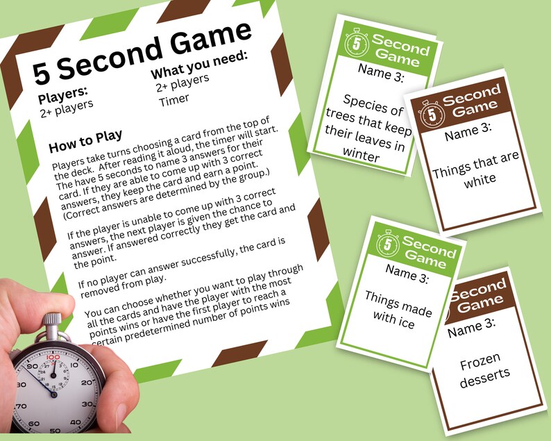 Groundhog Day 5 Second Game, Winter Activity for Kids and Adults ...