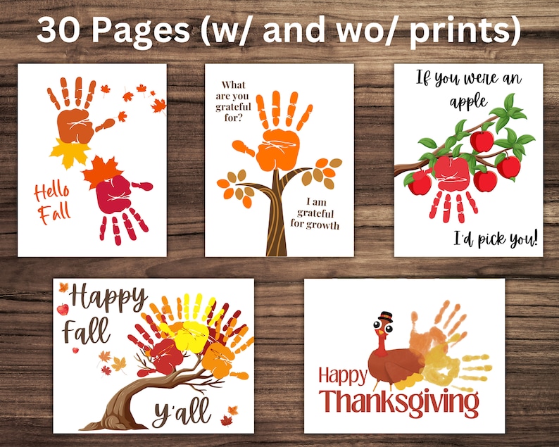 Thanksgiving Handprint Art, Fall Handprint Craft, Turkey Kid Craft ...