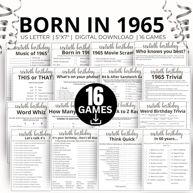 Kids Pop Games - Etsy