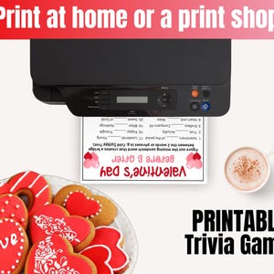 Valentine's Day Before & After Trivia Game, Fill in the Blank ...