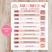 Summer Daily Schedule, Daily Routine - Editable PDF - Etsy