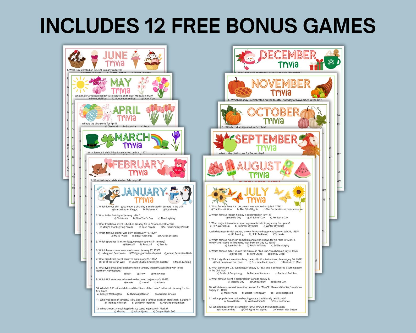 Bible Who Am I Games, Bible Trivia for Kids, Teens Adults, Sunday ...