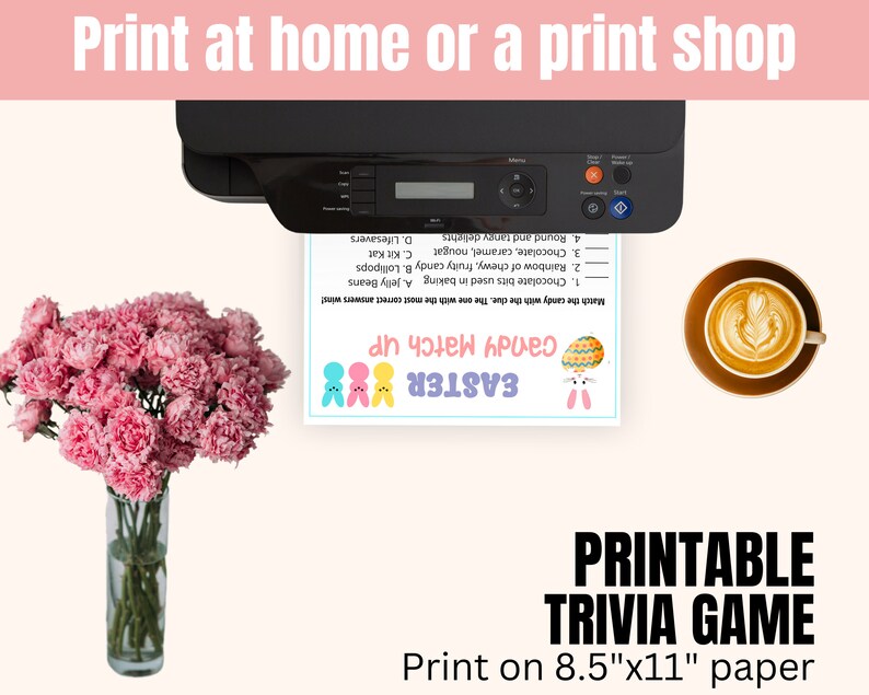 Easter Candy Game, Candy Match Game, Easter Bunny Party Game, Family ...