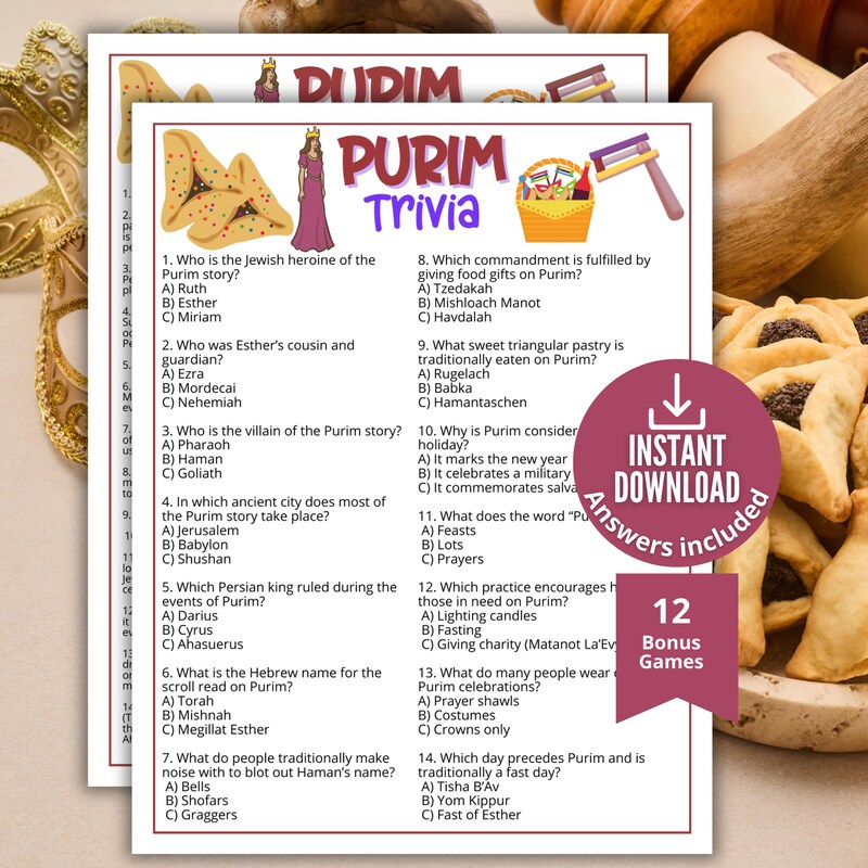 Purim - Etsy