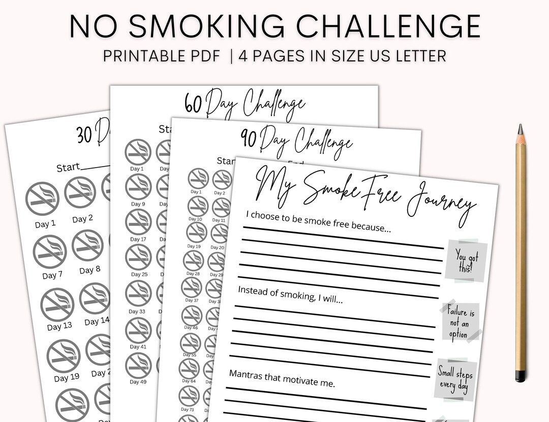 Quit Smoking, No Smoking Challenge, Habit Tracker, Goal Tracker ...