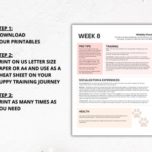 Dog Training Cheat Sheets, Best Selling Dog Training Handbook,puppy ...