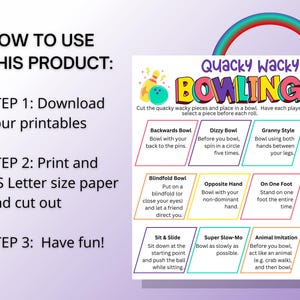 Bowling Challenge Game, Quacky Wacky Bowling, 45 Funny Ways to Bowl ...