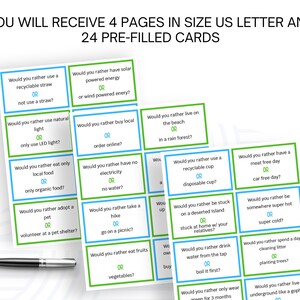 Earth Day Would You Rather Game, Earth Day Activity, Classroom Activity ...