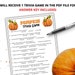 Pumpkin Trivia Game, Fall Trivia Game, Halloween Party Game, Halloween ...