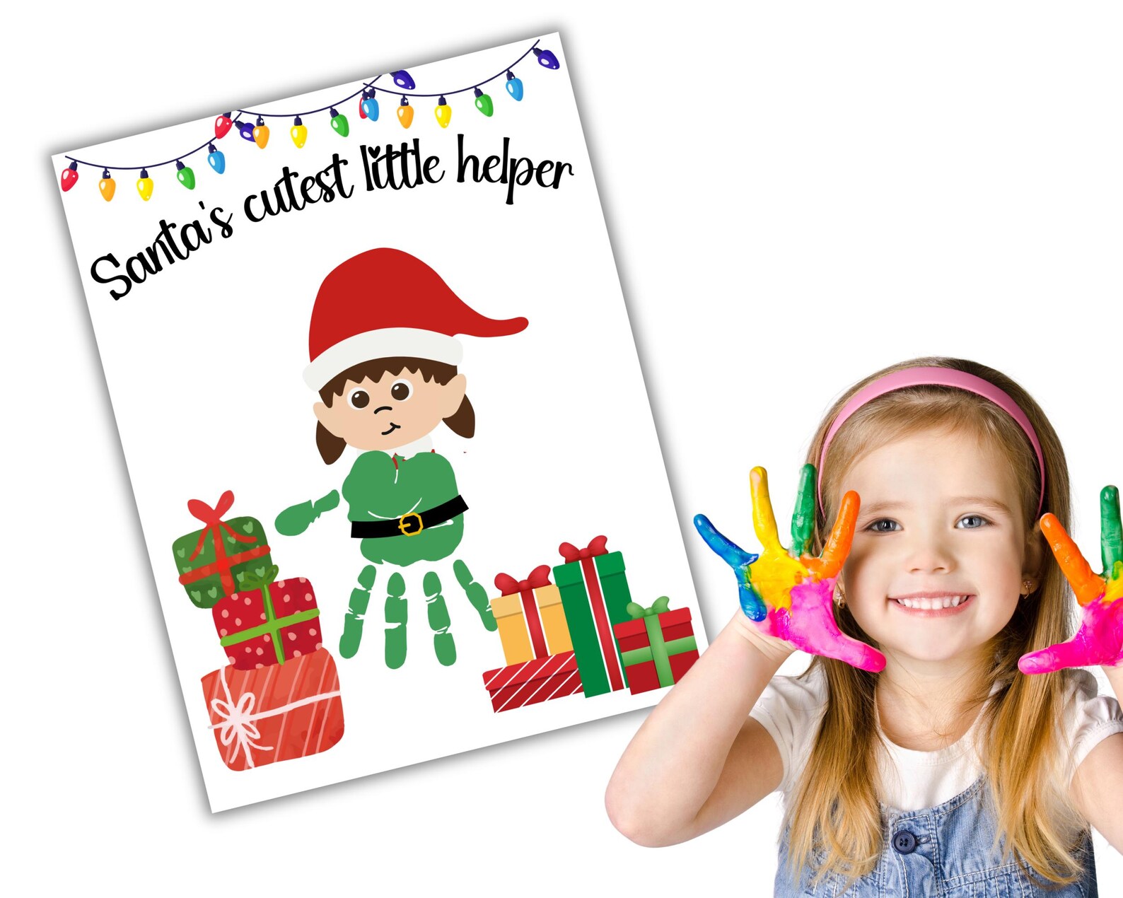 Winter Handprint Craft for Kids,christmas Handprint Art,toddler Finger ...