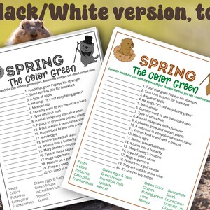 Groundhog Day Game Bundle, Groundhog Day Trivia, Groundhog Celebration ...