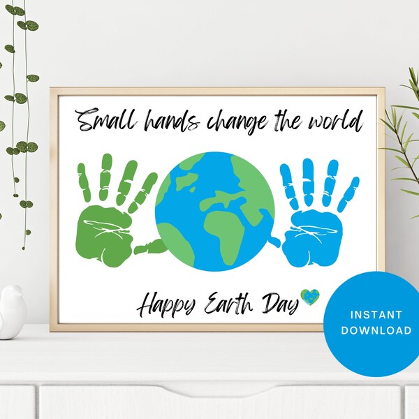 Handprint Art - Etsy