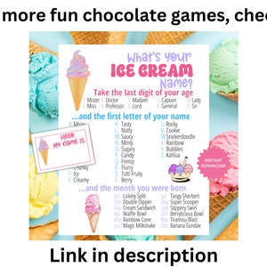 Ice Cream Jokes for Kids,printable Ice Cream Party Jokes, Sundae Bar ...