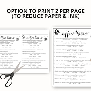 Office Trivia Team Building Games, Coworker Activity,happy Hour Office ...