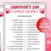 Valentine's Day Famous Couples Trivia Game, Celebrity Pairs, Valentine ...