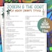 Joseph & the Coat of Many Colors Trivia Game for Kids, Sunday School ...