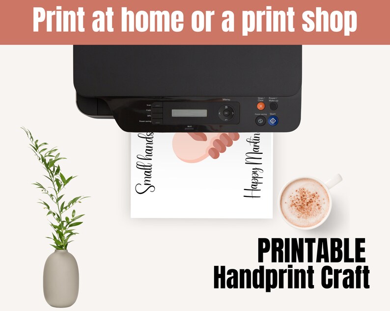 Martin Luther King Day Handprint Craft, MLK Day Handprint Art,handprint ...