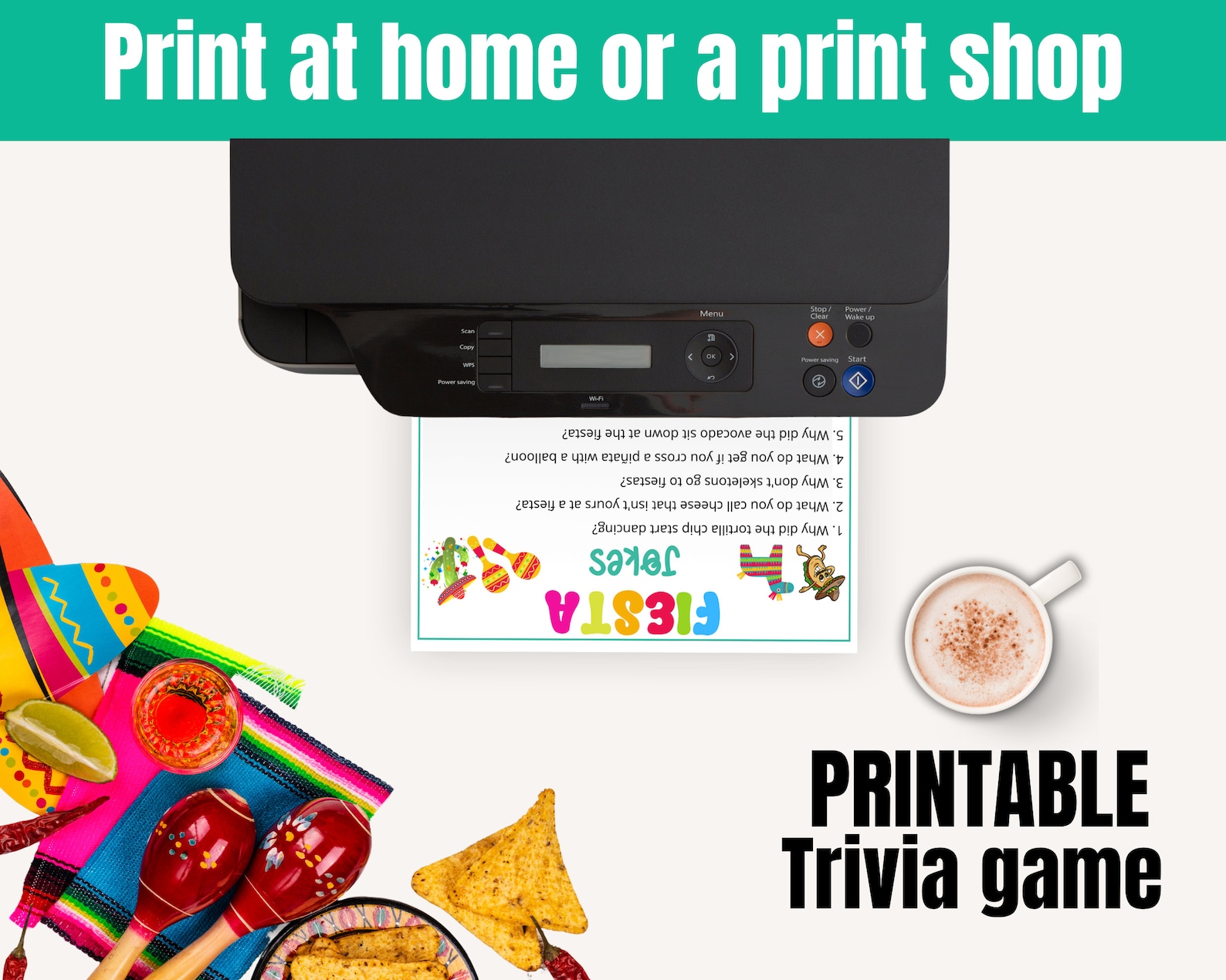 Fiesta Jokes for Kids, Mexican Taco Fiesta Games, Quinceañera Fiesta ...