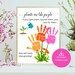 Flower Handprint Craft Art, Floral Bouquet Handprint Keepsake, Daycare ...