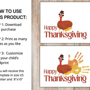 Thanksgiving Handprint Art, Fall Handprint Craft, Turkey Kid Craft ...