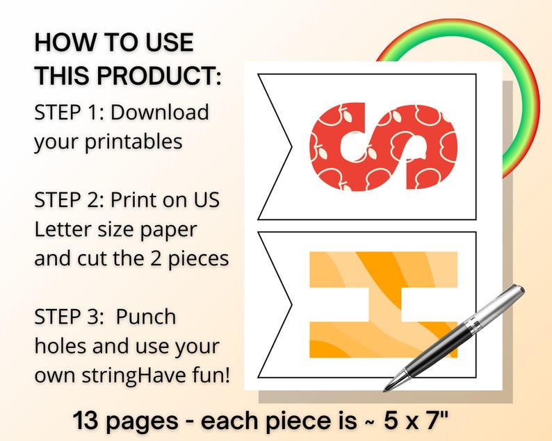 Shana Tova Banner Sign,printable Rosh Hashanah Poster,diy 5786 New Year ...