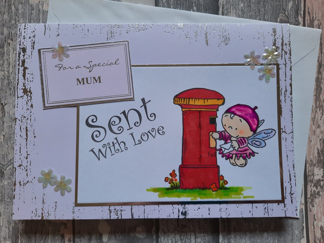 Mother's Day Card for a Special Mum Sent With Love Birthday A5 Hand ...