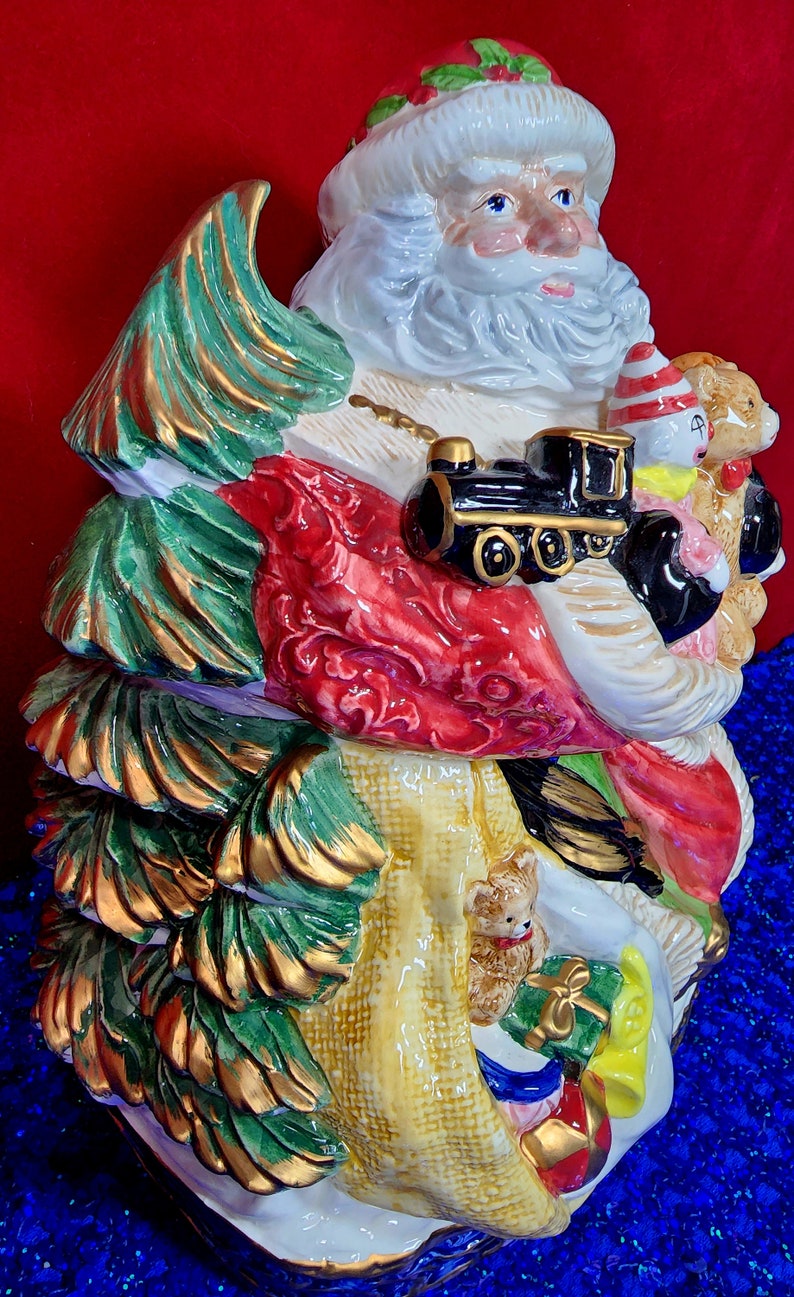 Fitz & Floyd Renaissance Santa Cookie Jar Omnibus Collection - Etsy
