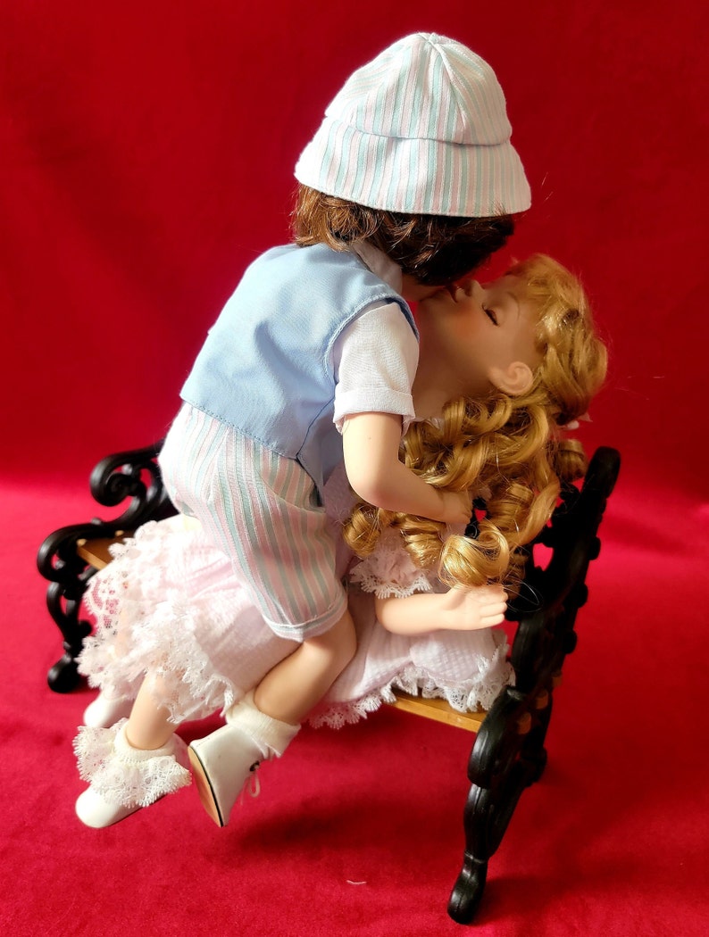 Kissing Porcelain Doll Set pair of Dolls-boy Doll and Girl - Etsy Australia