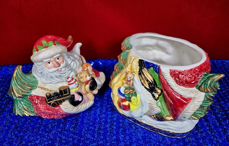 Fitz & Floyd Renaissance Santa Cookie Jar Omnibus Collection - Etsy