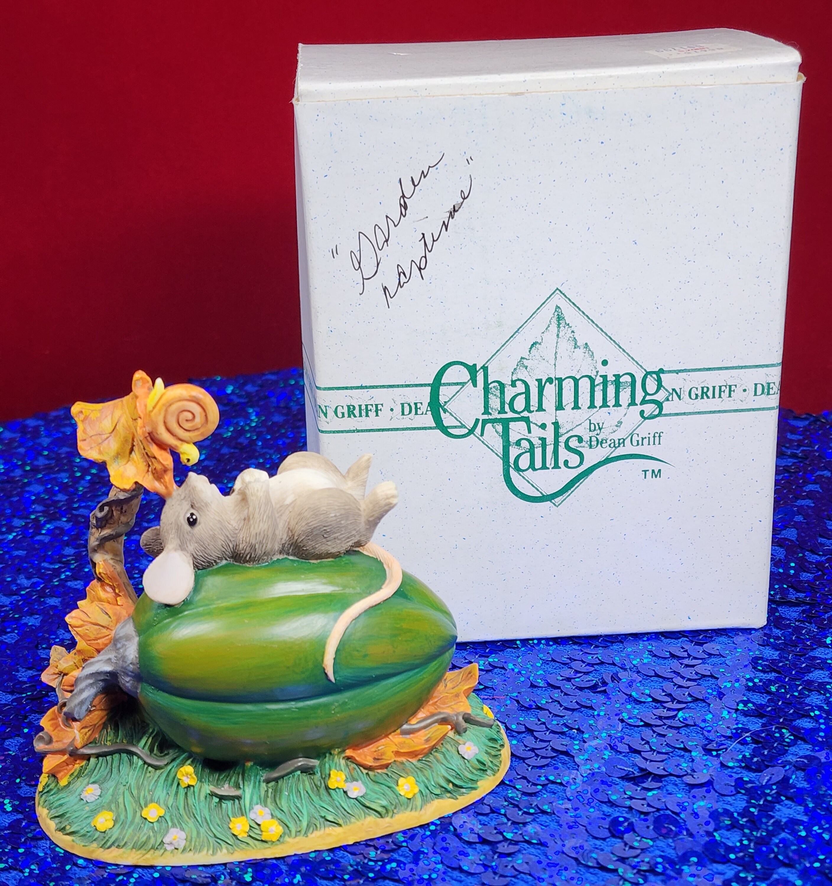 Garden Naptime Charming Tails Collection Figurine by Dean - Etsy