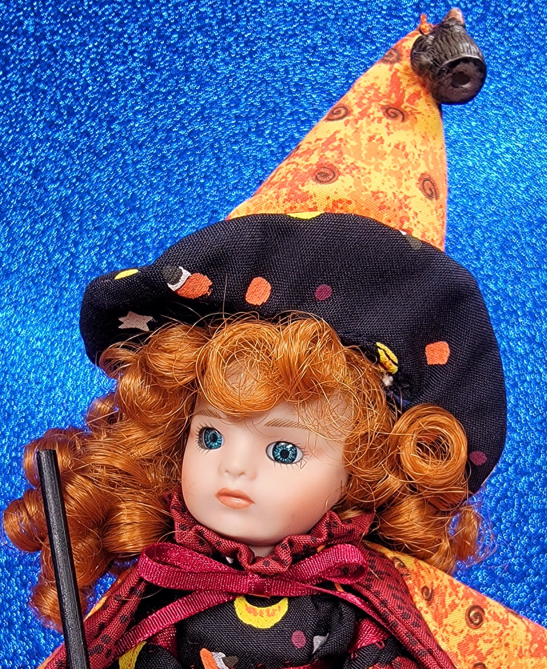 Marie Osmond Porcelain Doll BRU HILDA Halloween Witch Doll - Etsy