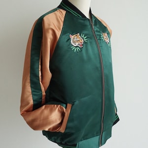 Tiger Varsity Jacket - Sukajan - Japanese Street Style - Embroidered ...