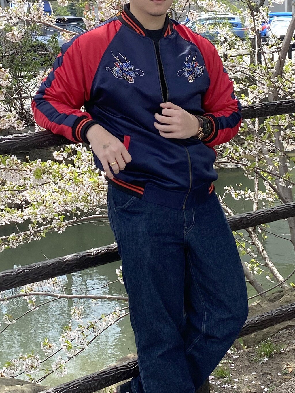 Dragon Varsity Jacket - Sukajan - Japanese Street Style - Embroidered ...